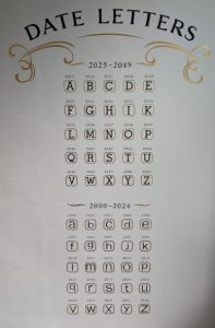 Silver hallmarks and hallmarking – John Huddleston – Silversmith